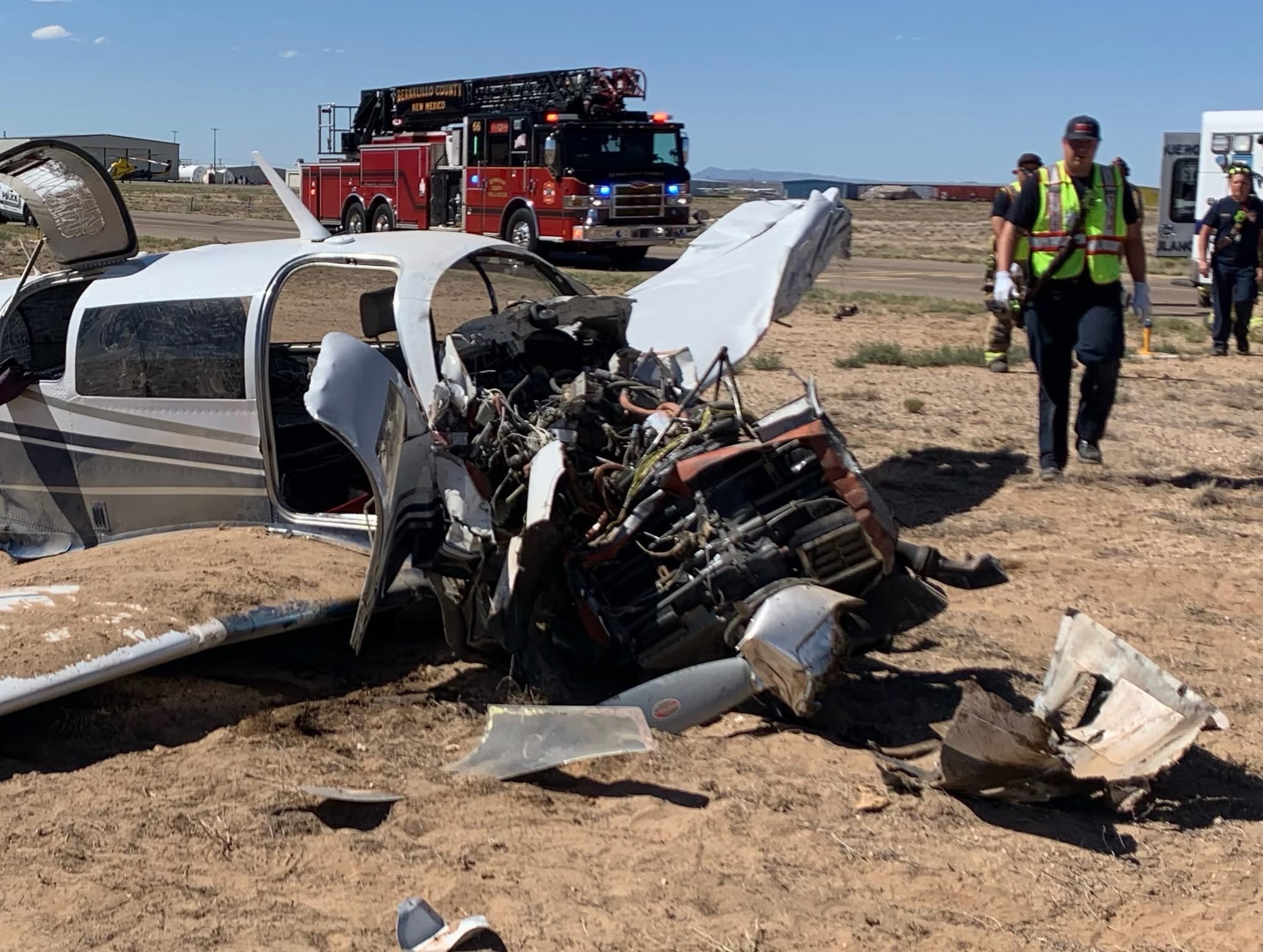 Plane Crash Injures 1 at Double Eagle Airport - ABQ RAW